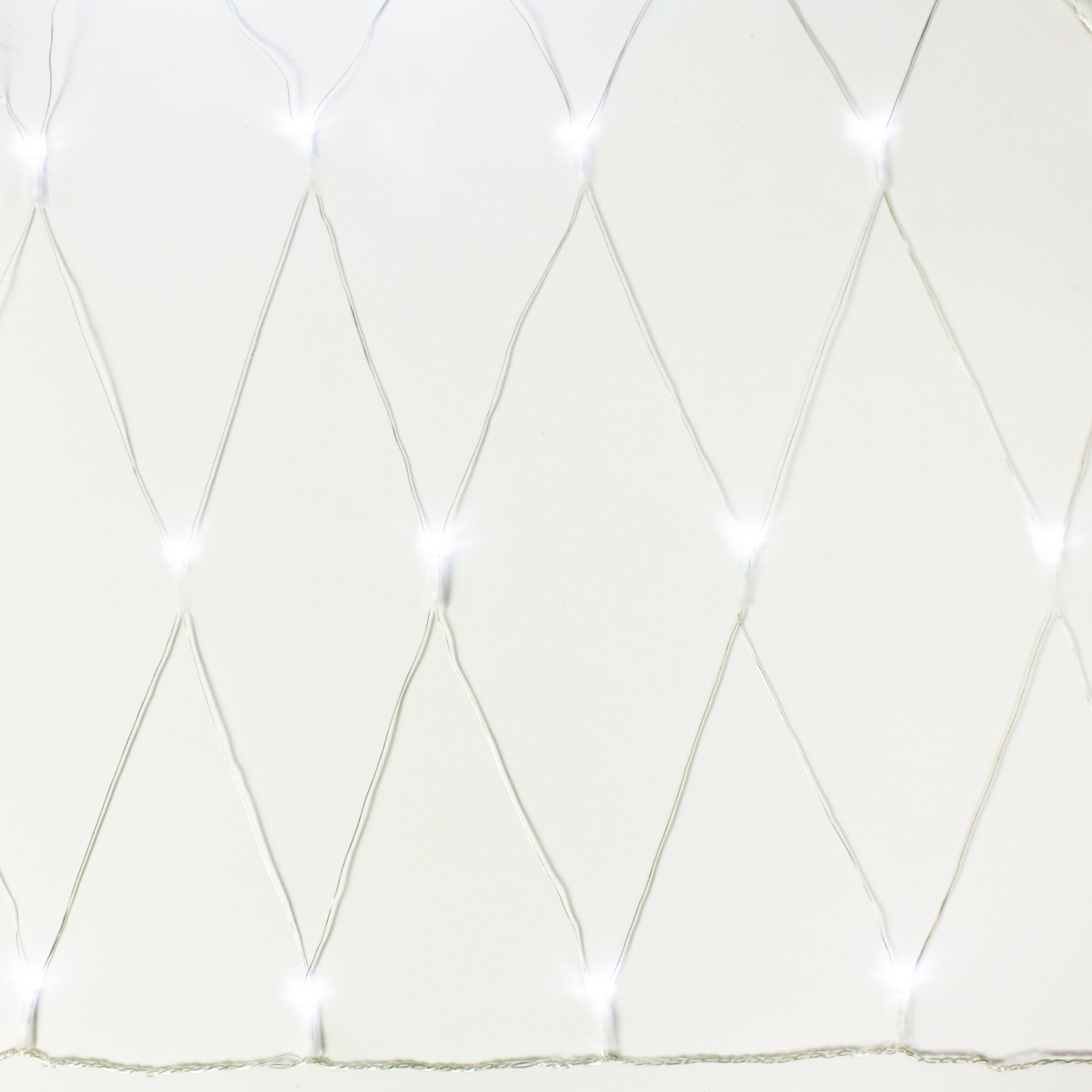 100 LED 4.9ft x 4.9ft Net lights - White - Perfect Holiday