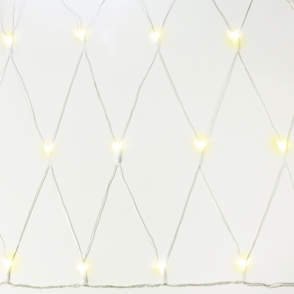 100 LED Net String Lights - Warm White – Perfect Holiday