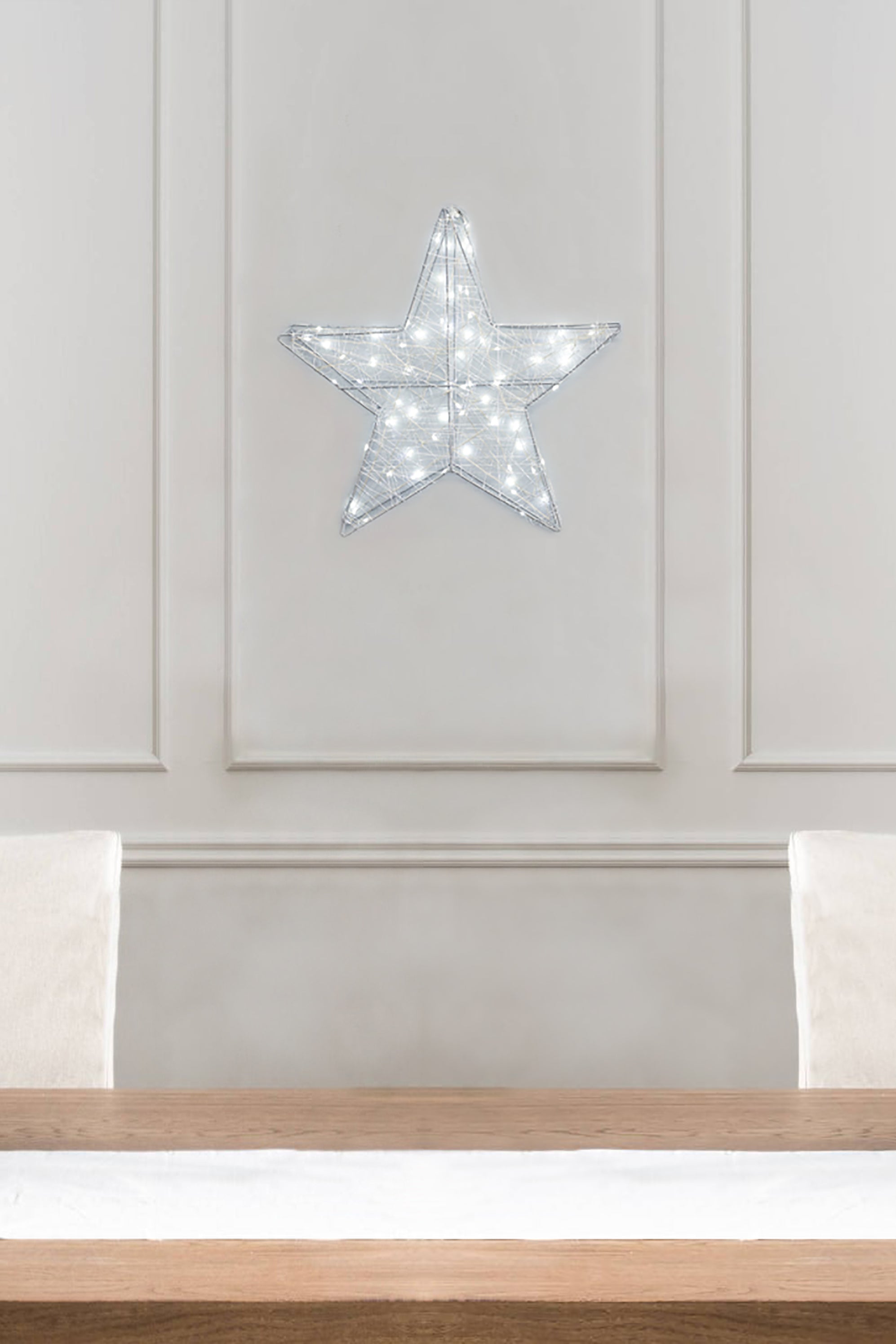 Medium Star Frame Light - 80 Lights – Perfect Holiday
