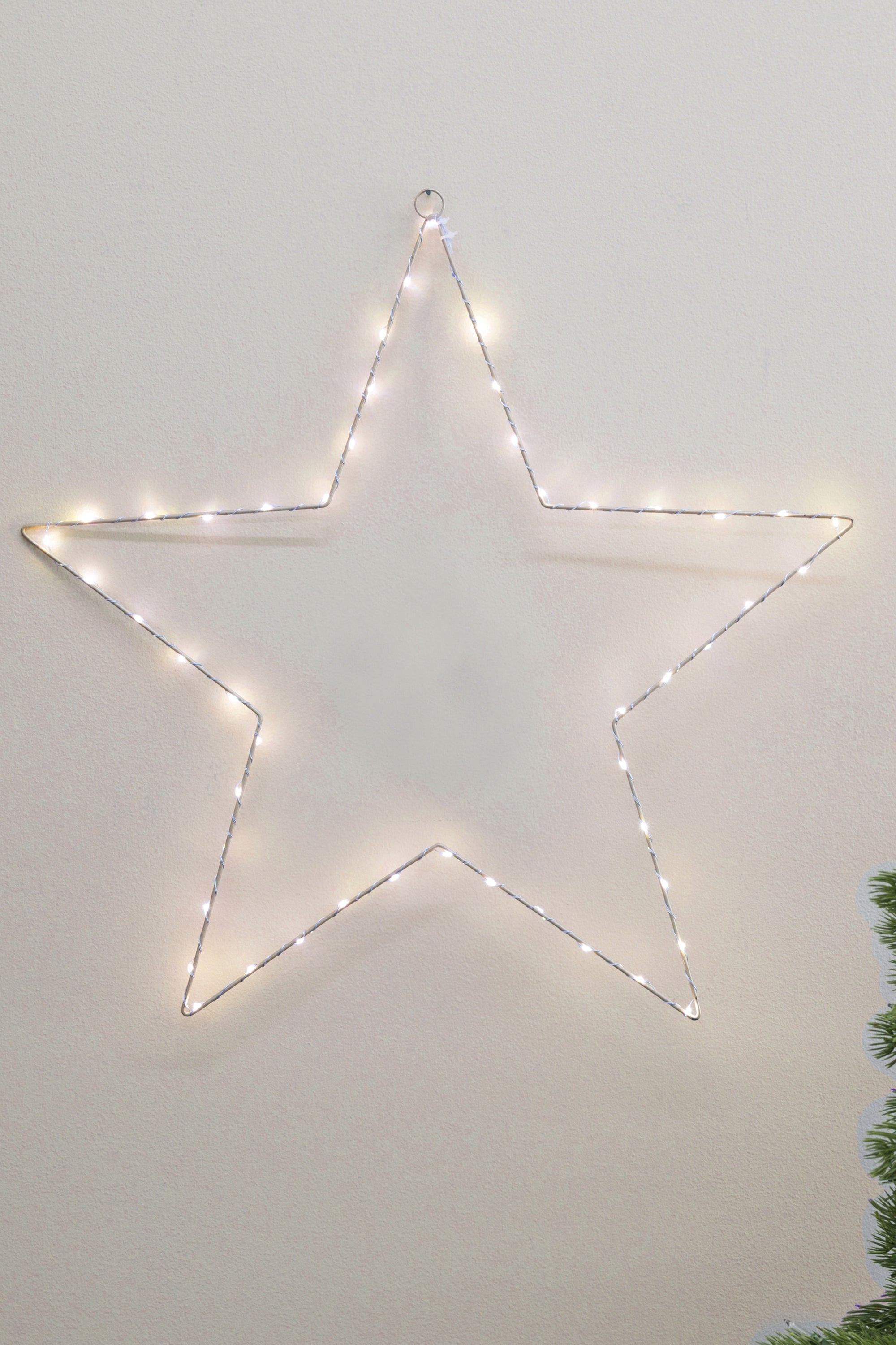 Lighted Star Frame - Battery Operated - Perfect Holiday